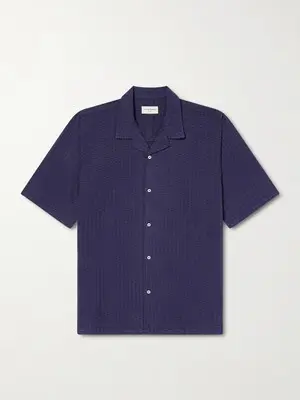 Officine Generale Camp Collar Shirts For Men