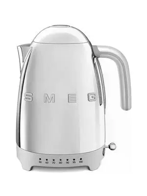 SMEG Logo Kettle Silver