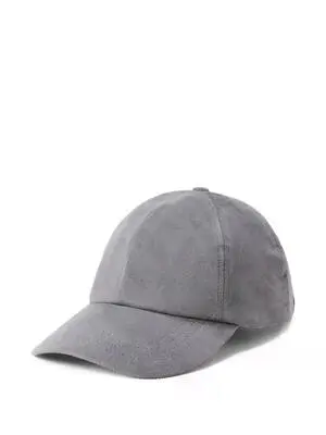 Polo Ralph Lauren Suede Ball Cap - Grey