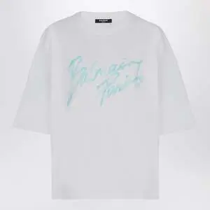 Balmain Oversized T-shirt With Logo - White