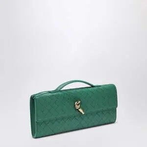 Bottega Veneta Andiamo Clutch - Green