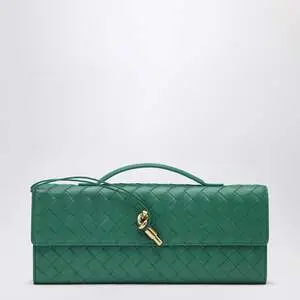Bottega Veneta Andiamo Clutch - Green