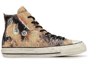 CONVERSE Chuck Taylor All Star Aged 87 HC Hi Stranger Things Bleached Black