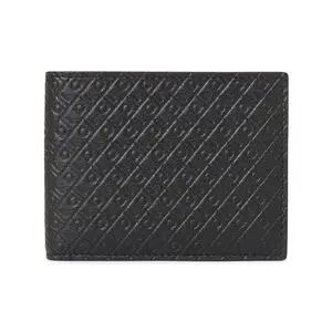 FERRAGAMO Monogram Short Wallet - Black