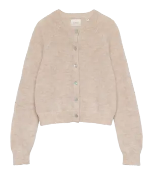 DÔEN Petra Cardigan - Hazelnut Creme