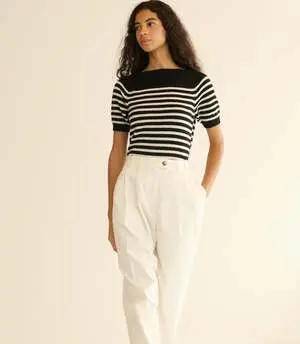 DÔEN Vidette Striped Sweater - Marceau Stripe