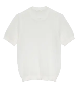 DÔEN Monica Pointelle Sweater - Ivory