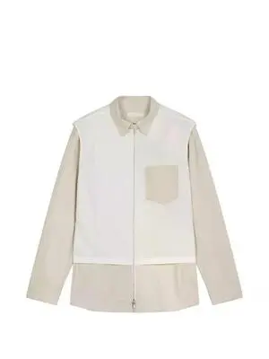 CROQUIS Logo-print Jacket - White