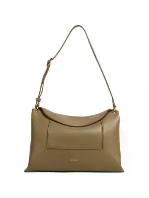 WANDLER Penelope Leather Shoulder Bag - Green