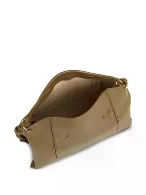 WANDLER Penelope Leather Shoulder Bag - Green