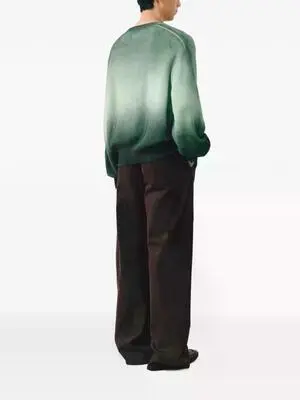 CROQUIS Gradient-effect Sweater - Green