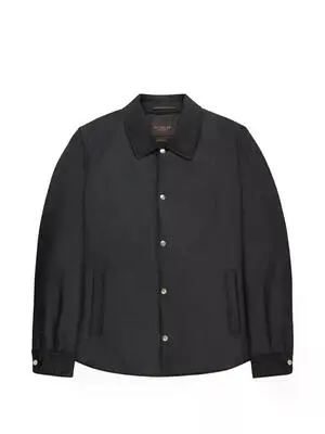 SLOWEAR Padded Shirt Jacket - Black