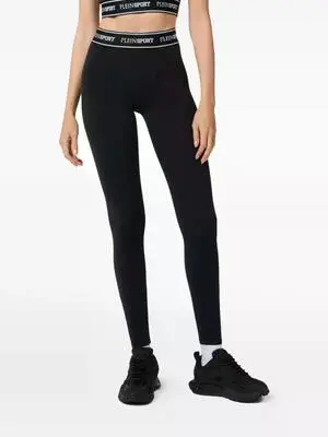 PLEIN SPORT Logo Elastic Leggings