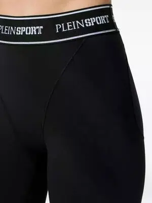 PLEIN SPORT Logo Elastic Leggings