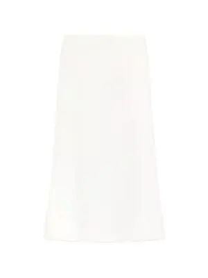 LISA YANG Brushed A-line Midi Skirt