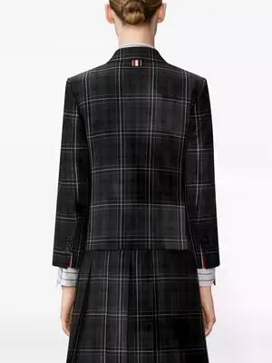 Thom Browne Plaid Blazer