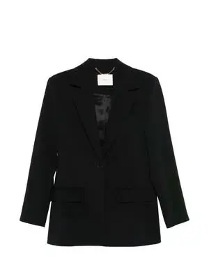 JOSEPH Fallon Single-breasted Blazer - Black