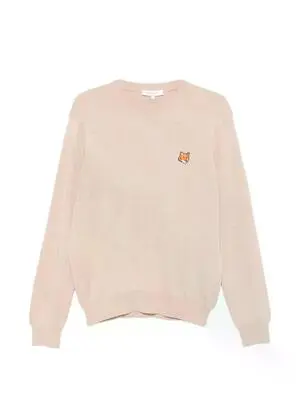 Maison Kitsuné Logo-embroidered Sweater