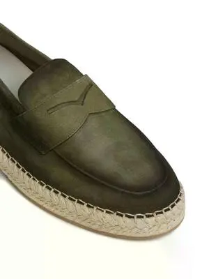 Santoni Suede Espadrilles