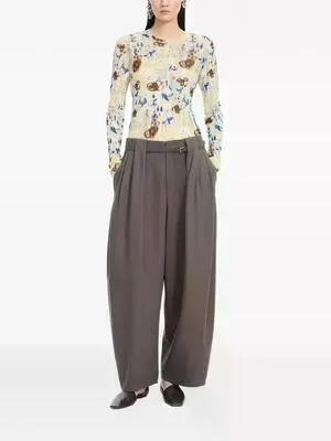 JNBY Floral Printed T-shirt - Yellow