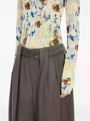 JNBY Floral Printed T-shirt - Yellow