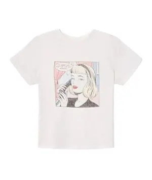 RE/DONE Printed T-shirt - White
