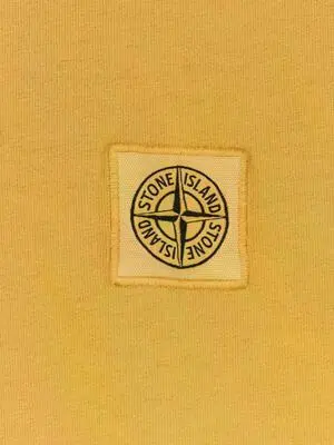 Stone Island Logo-patch Short-sleeved T-shirt - Yellow