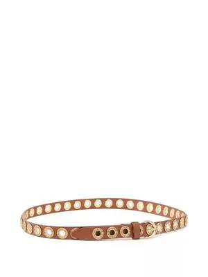 Pinko Eyelet Embellished Belt