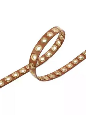 Pinko Eyelet Embellished Belt