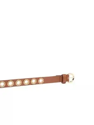 Pinko Eyelet Embellished Belt