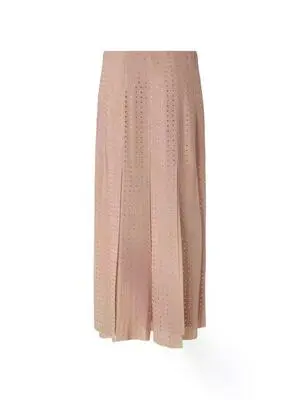Pinko Embellished Slit Skirt