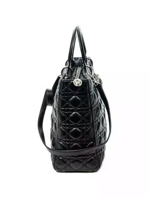Dior Lady Large Tote Bag - Black