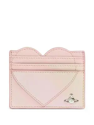 VIVIENNE WESTWOOD Heart Card Wallet - Pink