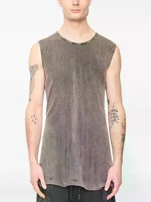 MD75 Knitted Sleeveless T-shirt