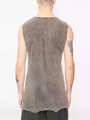 MD75 Knitted Sleeveless T-shirt