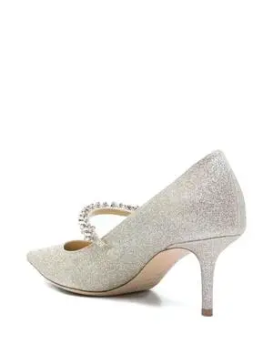 JIMMY CHOO Bing Glitter-effect Pumps