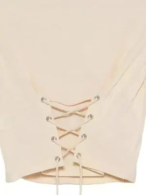 Patrizia Pepe Bustier Laced T-shirt