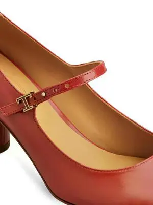 TOD'S Buckle-strap Heeled Pumps