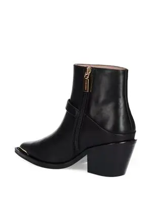 COCCINELLE Buckle-detail Heeled Boots