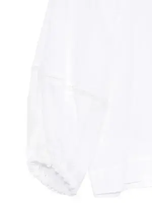 Fabiana Filippi Balloon-sleeve Zip Blouse - White