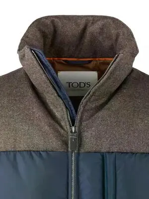 TOD'S Padded Colour-block Jacket