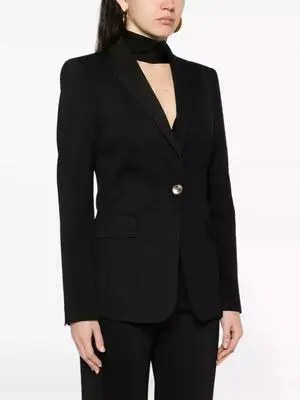 Pinko Single-breasted Blazer - Black