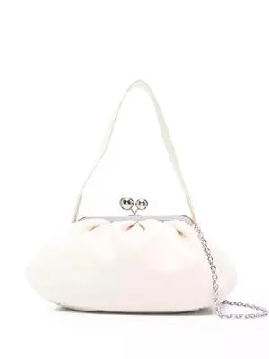 Max Mara Cubico Clutch - White