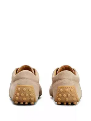 TOD'S Logo-detail Lace-up Sneakers - Neutrals