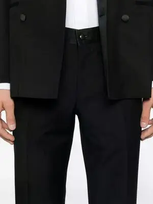 Canali Satin-trim Suit