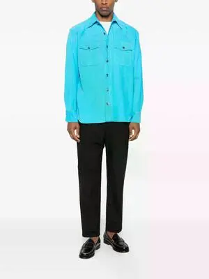 Isaia Flap-pocket Shirt