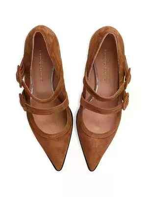 GIULIANO GALIANO Geluci Suede Pumps - Brown