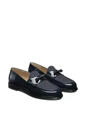 STUART WEITZMAN Lottie Bow Round-toe Loafers