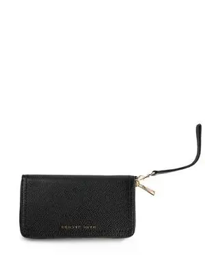 Marc Jacobs Logo-detail Zipped Wallet - Black