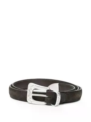 ERALDO Embellished Buckle Belt - Brown